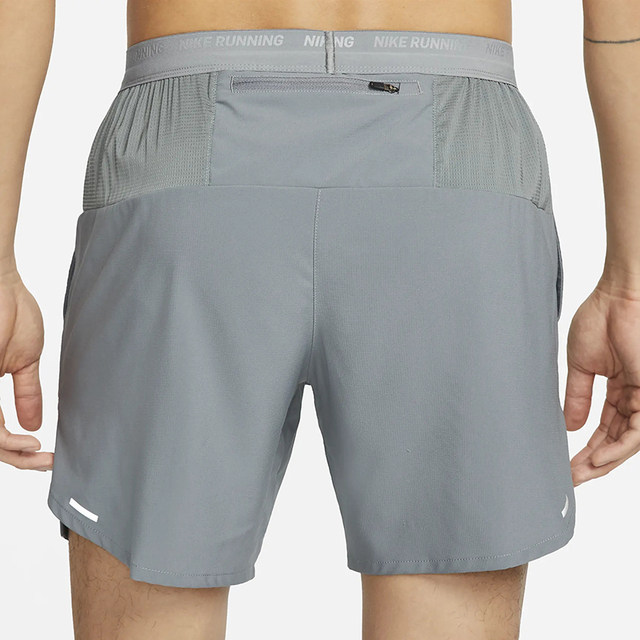 Nike Nike men's pants woven quick-drying running gray shorts breathable ...