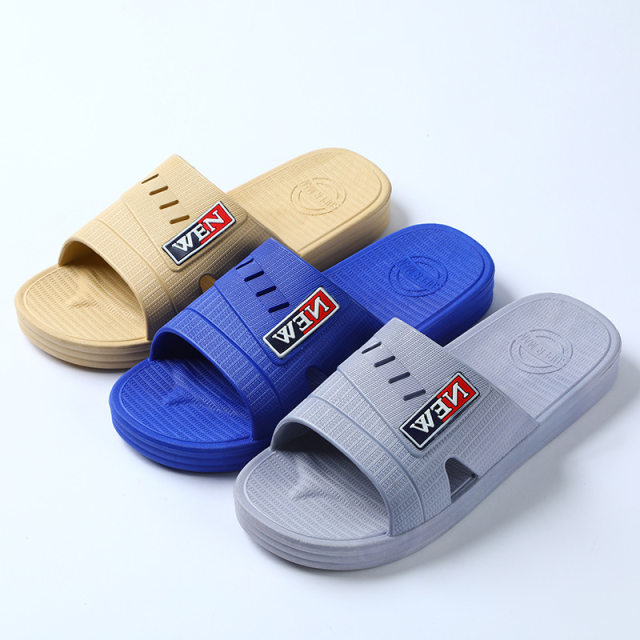 New summer slippers for men's thick-soled home indoor and outdoor ...