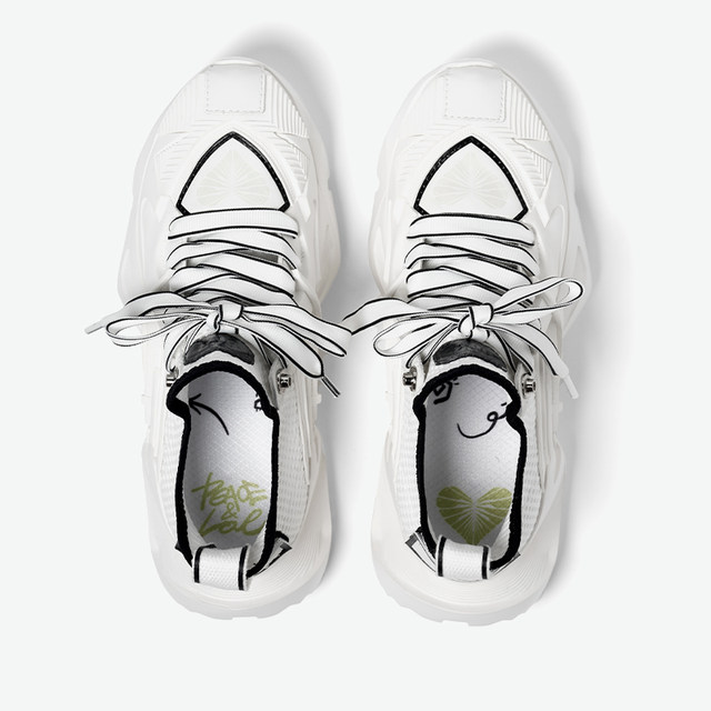 OGR/Che Che jointly branded 3D mecha shoes casual dad shoes men's thick ...