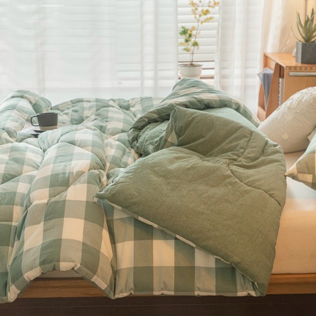 Xinjiang cotton quilt single thickened winter warm spring and autumn ...