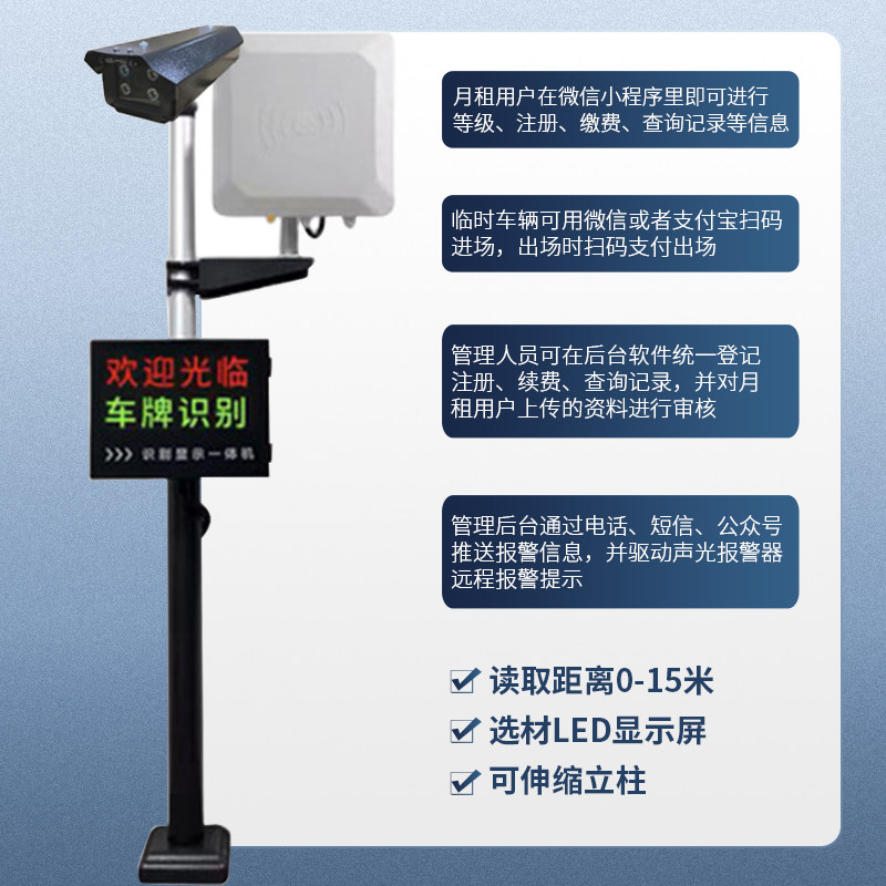 Kas-SN06 Smart Parking System - Kennzeichenerkennung