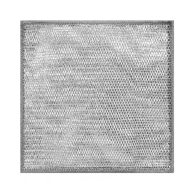 Steel wire rag single-sided mesh dishwashing cloth non-stick oil easy ...