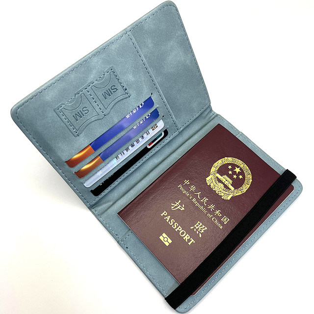 Passport bag protective cover anti-theft document storage bag passport ...