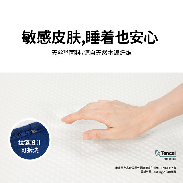 Blue box mattress independent spring spine hard cushion support home ...