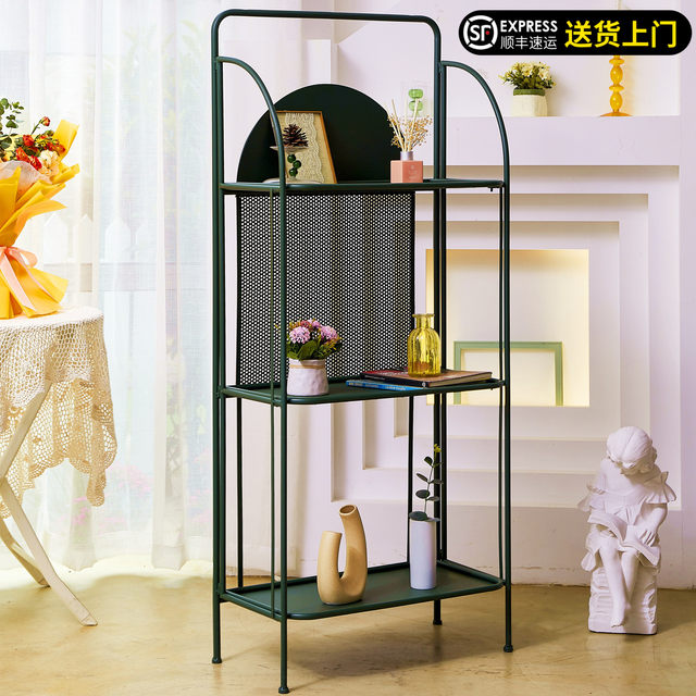 Multi-layer bookshelf storage rack living room storage rack balcony ...