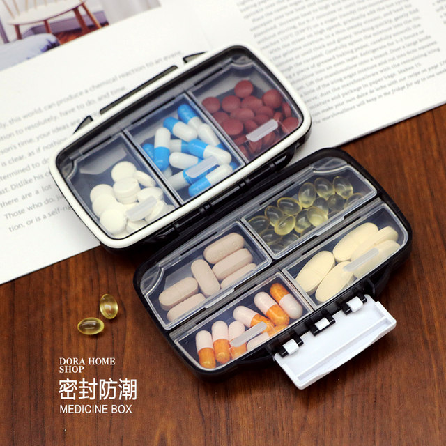Pharmacular Portable 7 -day Pharmaceutical Pharmaceutical Double -layer ...