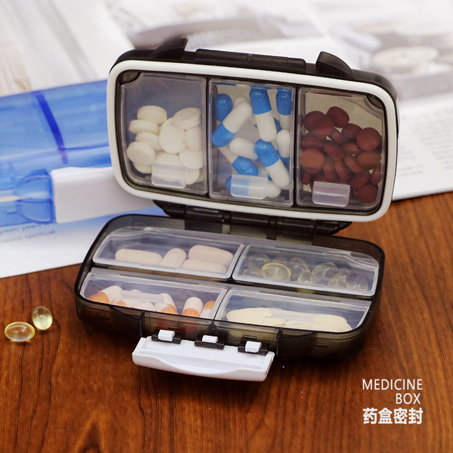 Pharmacular Portable 7 -day Pharmaceutical Pharmaceutical Double -layer ...
