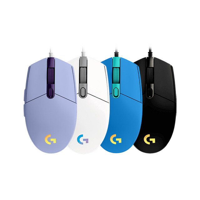 Logitech g102 second generation mechanical e-sports wired mouse game home computer csgo chicken ...