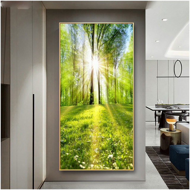 Modern Simplicity Entry Corridor Corridor Crossing Passer Decoration ...
