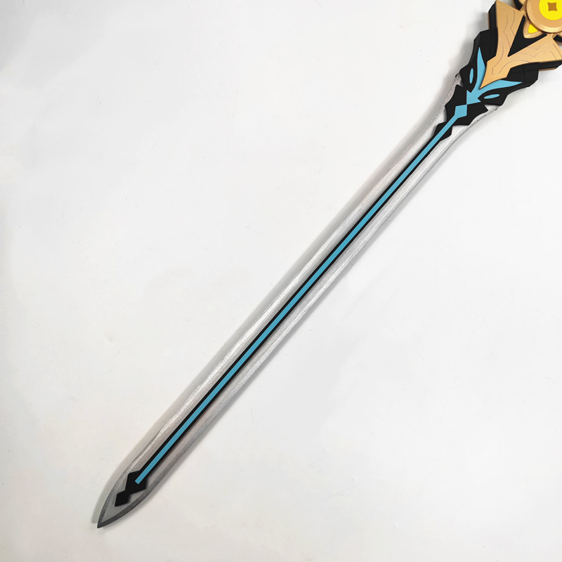 Original God Albedo cos props cinnabar spindle engraved clear weapon ...