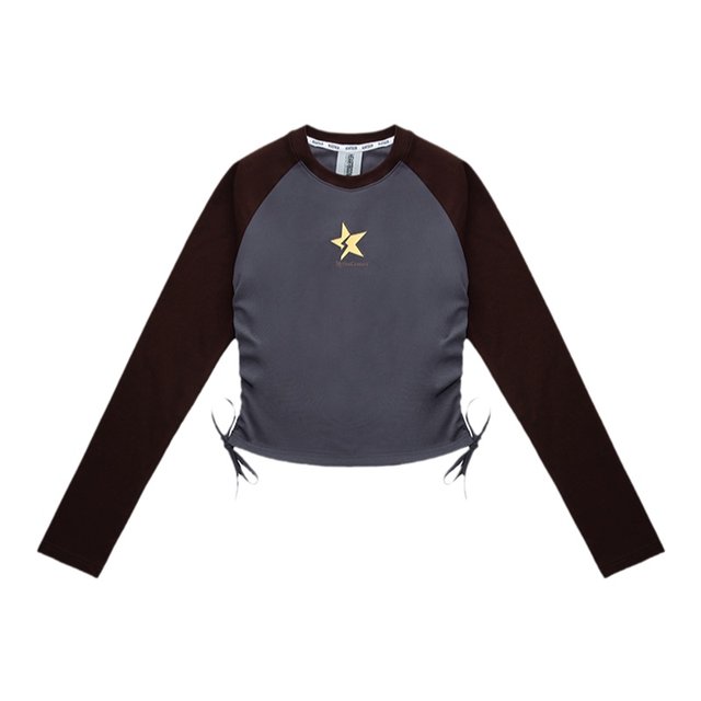 HeartBoon autumn American hot girl long-sleeved T-shirt women's design ...