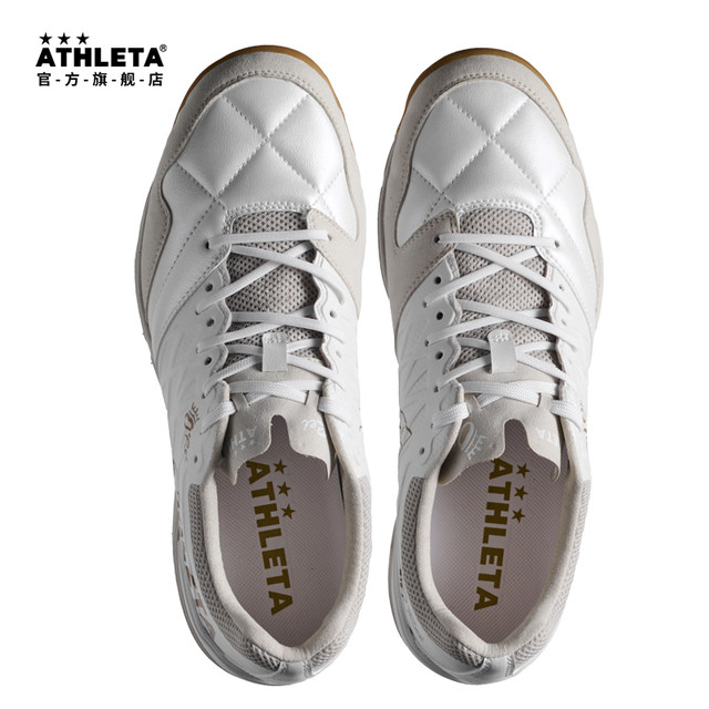 ATHLETA Ashleta football shoes men's flat indoor IC wooden floor cement ...