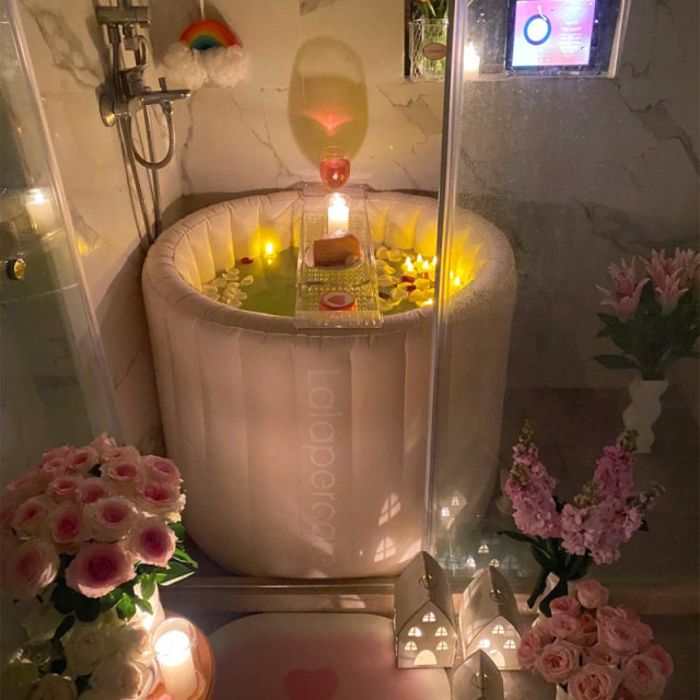 Lalapercare/Nala Summer Cloud Inflatable Bath Bucket Children's Home ...