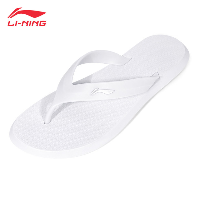 Li Ning flip-flops men's slippers summer 2024 new non-slip wear ...