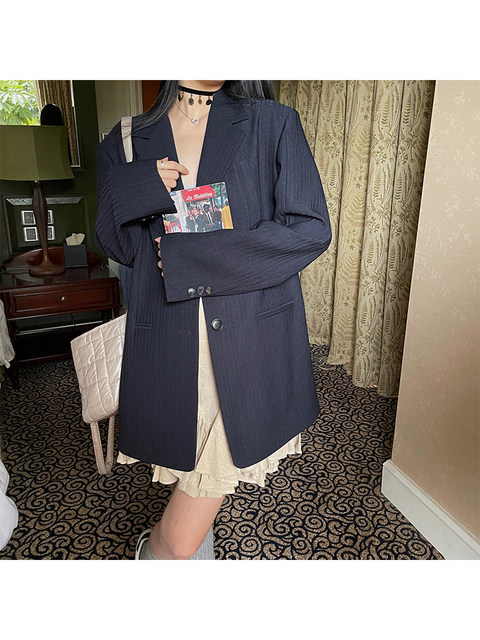 MOWENTI Wenwen Ting Tibetan Casual Casual suit Jacket Female Spring New ...