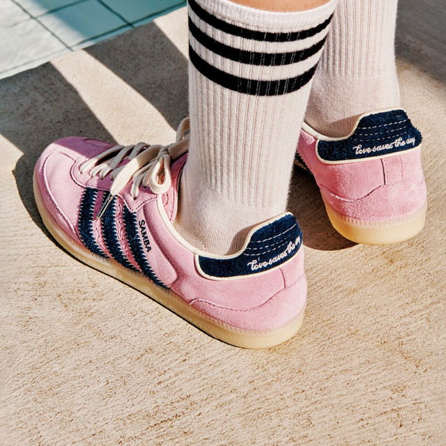 Adidas/Adidas clover SambaOG men's and women's low-cut classic sports ...