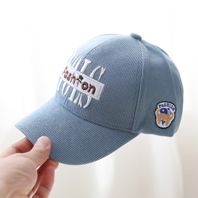 Children's hats spring and autumn baseball caps Korean style versatile ...