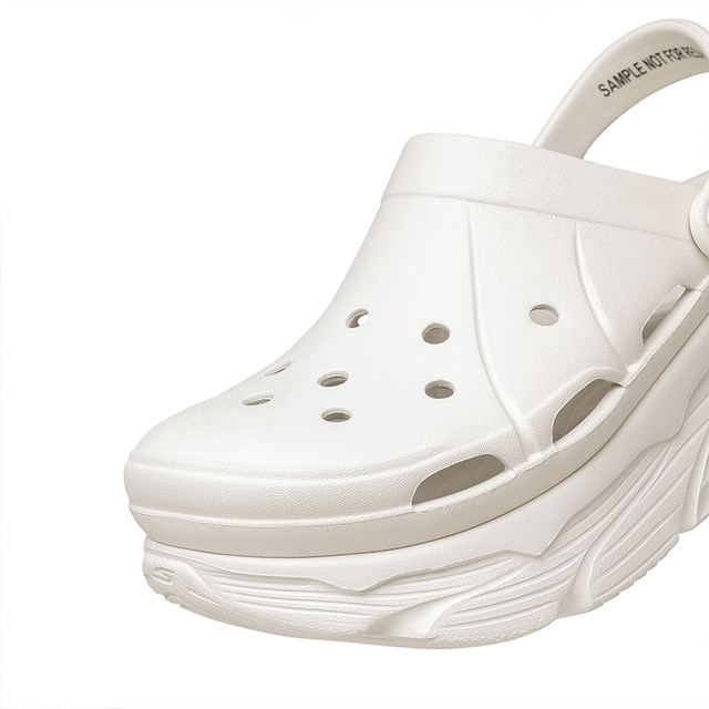 Skechers Crocs 2024 New Autumn Women's Shoes Bubble Shoes Sandals ...