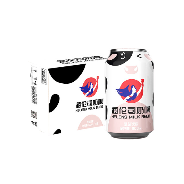 Helens Helens Milk Beer 300ml*12 cans milk-containing drinks summer ...