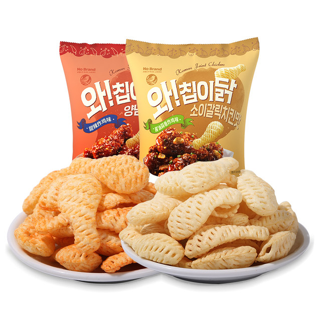 NoBrand Korean fried chicken leg snacks Korean imported sweet and spicy ...