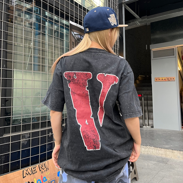 Official website genuine vlone short-sleeved t-shirt for men and women ...