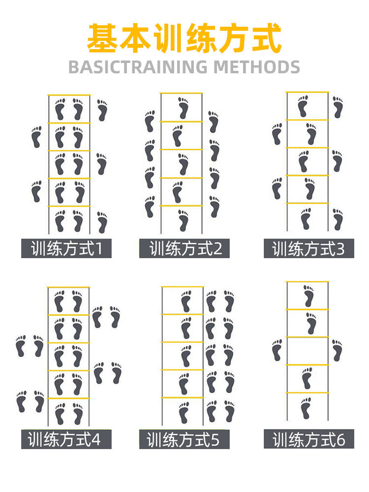 บันไดความคล่องตัว So Nice Agile Ladder - บันไดฝึกความเร็วและการฝึก