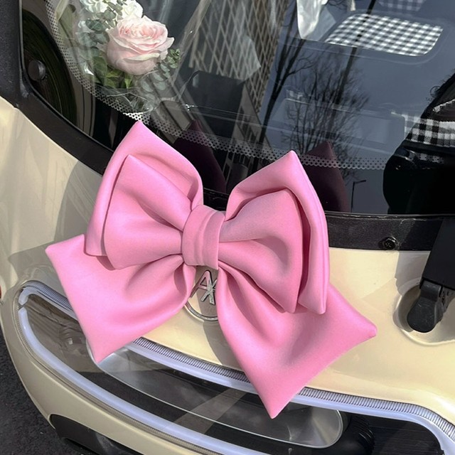Car exterior decoration, rear bow decoration, car pendant, trunk rear ...