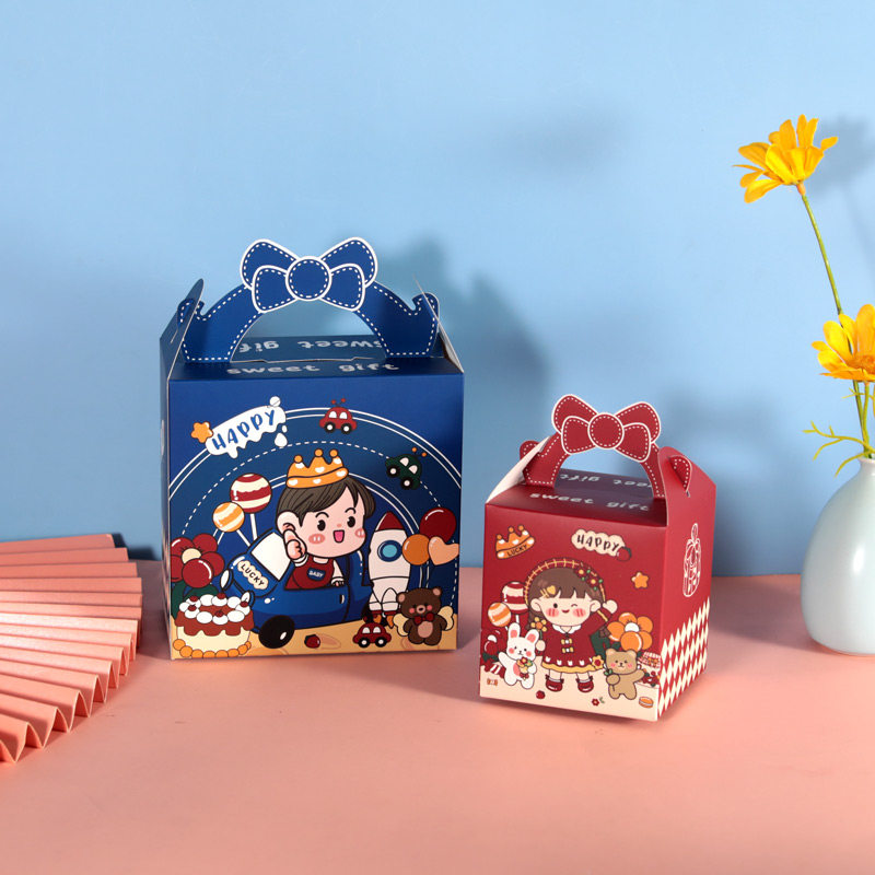 Caja de Caramelos de Dibujos Animados - Empaque de Regalo de Cumpleaños ...