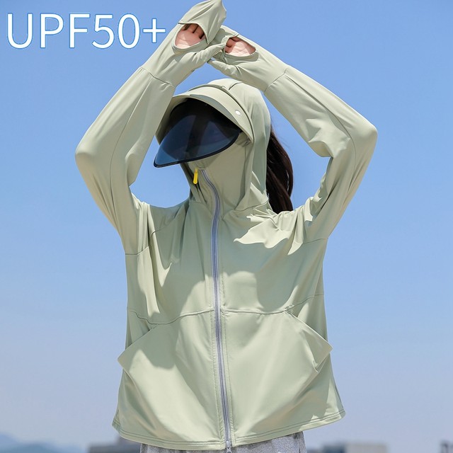UPF50+ sun protection clothes for women in summer 2025 new UV anti ...