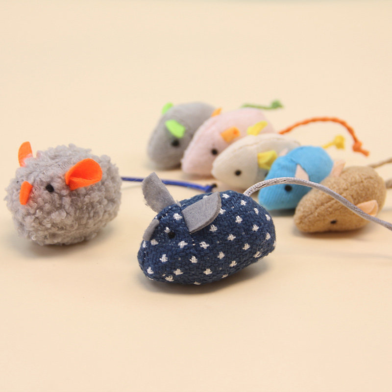 Cat toy self -relief, stuffy, mouse simulation plush mouse, grabbing ...