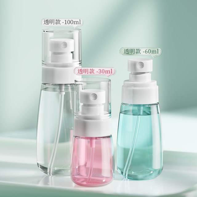 Portable dispensing bottle, cosmetic hydration, fine mist spray bottle ...