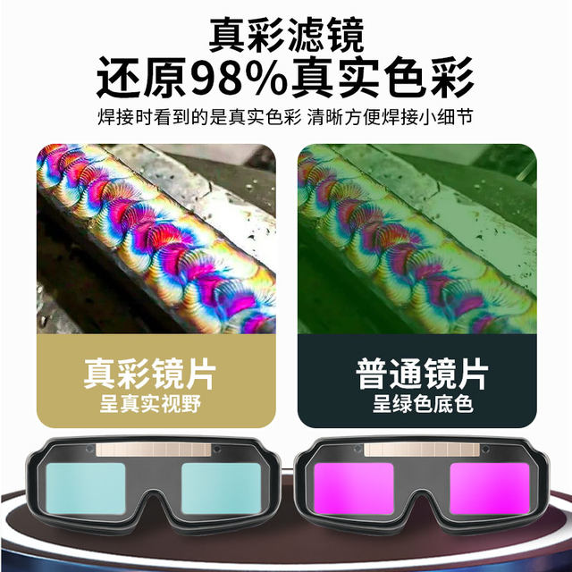 Welding glasses, automatic darkening protection, strong light anti-eye ...
