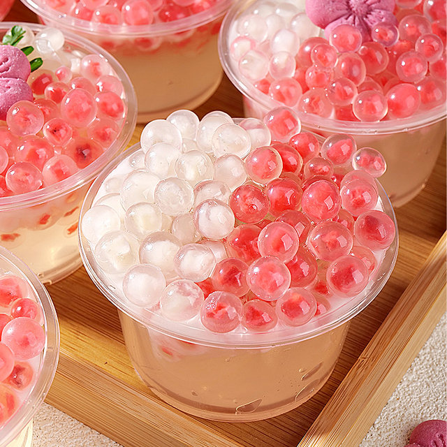 Horseshoe popping pearls, mango popping eggs, Hantian crystal balls ...