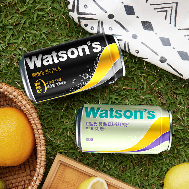 Watsons Sparkling Water Mixed Pack (Original Flavor 20+Mojito 4) 330ml ...