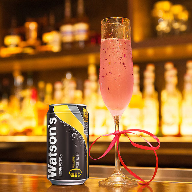 Watsons Soda Original Vanilla Mixed 0 Fat Sparkling Water 330ml*24 Cans