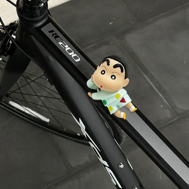 Crayon Shin-chan bicycle ornaments, road mountain bike decorative ...