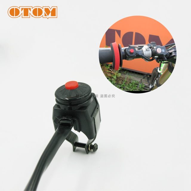 Off-road motorcycle ignition small switch button electric start switch ...