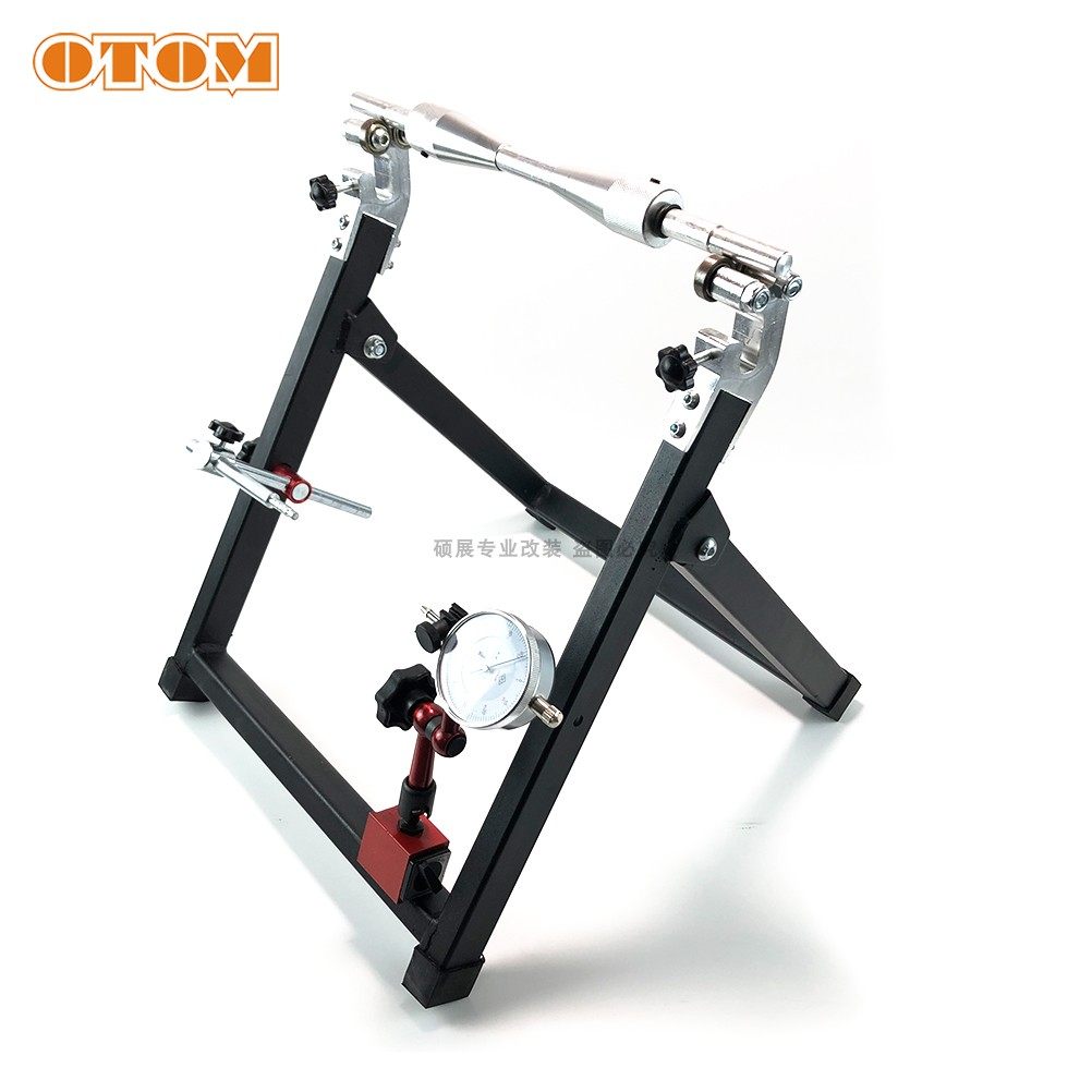 OTOM motorcycle bicycle rim adjustment table dynamic balance frame rim ...
