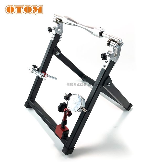 OTOM motorcycle bicycle rim adjustment table dynamic balance frame rim ...