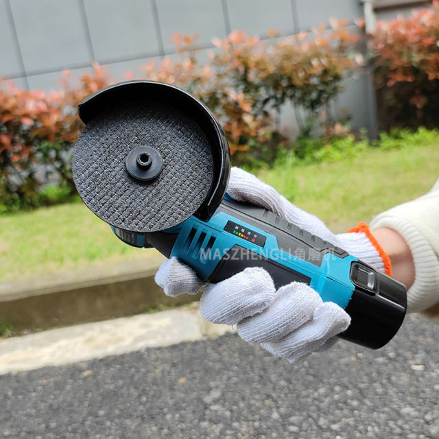 Brushless mini angle grinder lithium battery rechargeable grinder ...
