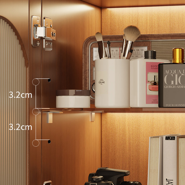 Solid wood robot bedside table with lampson sofa side cabinet living ...