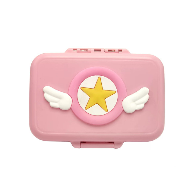 Pink super cute angel wings children's baby teeth removal collection ...