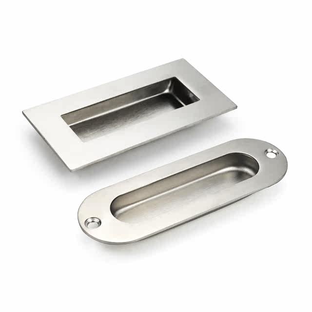 Handle 304 Stainless Steel Embedded Invisible Wardrobe Drawer Hidden ...