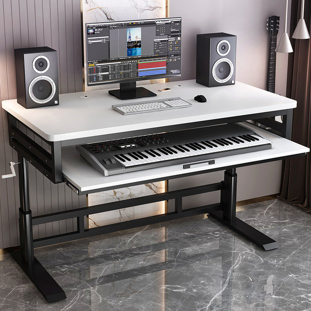Elevating arranger workbench electronic piano table midi keyboard music ...