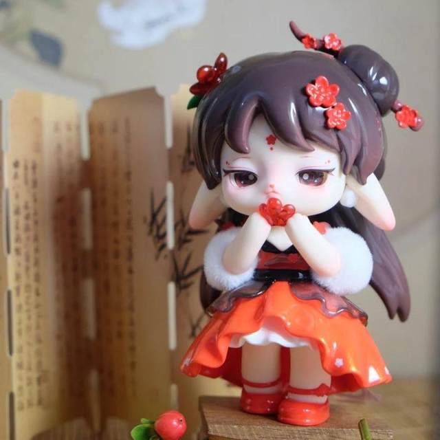 Genuine Ruby Chaxianfang blind box trendy antique hand-made doll cute ...