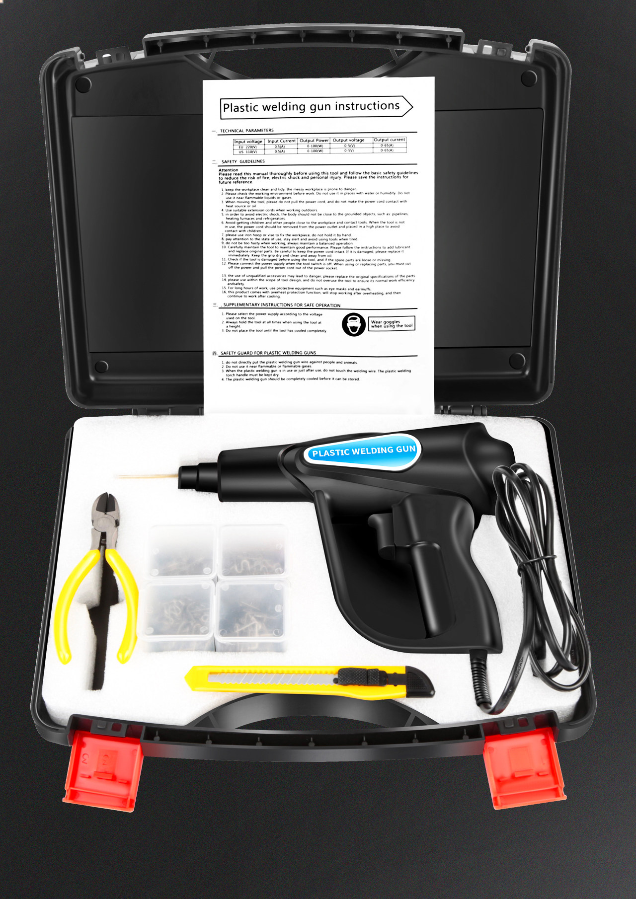 Plastic welding guns - [o lee promotional model] new plastic welding ...