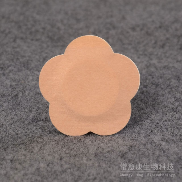 8x8 skin color plum blossom navel patch blank paste patch hollow ...