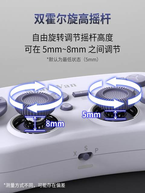 ShanWan Wireless Bluetooth Q38 Portable Flat Pocket Gamepad Dual Hall ...