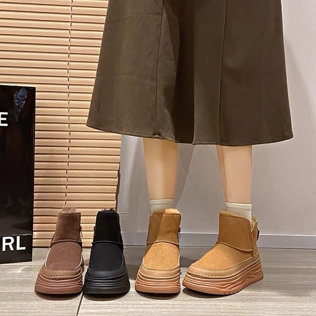 UGG Snow Boots Female 2024 Winter New Modern Polycase Waterproof Short ...