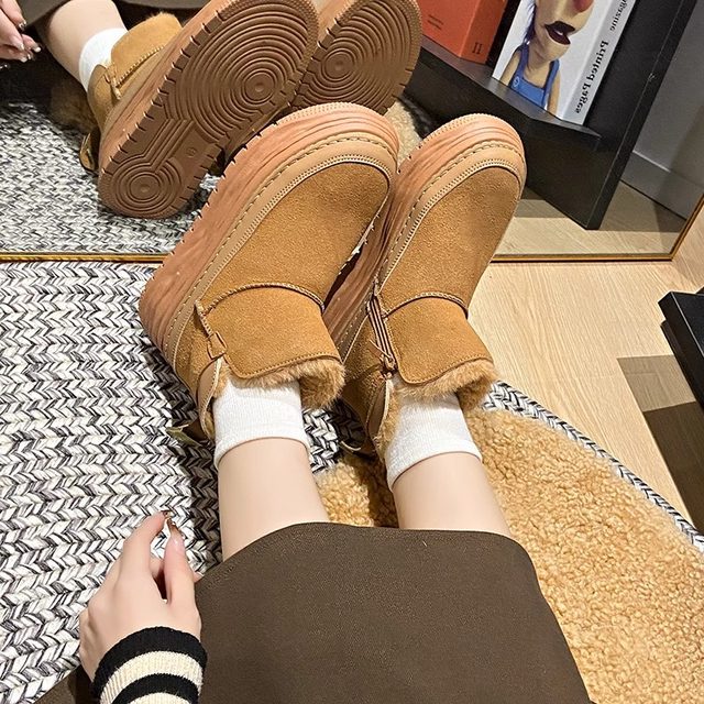 UGG Snow Boots Female 2024 Winter New Modern Polycase Waterproof Short ...